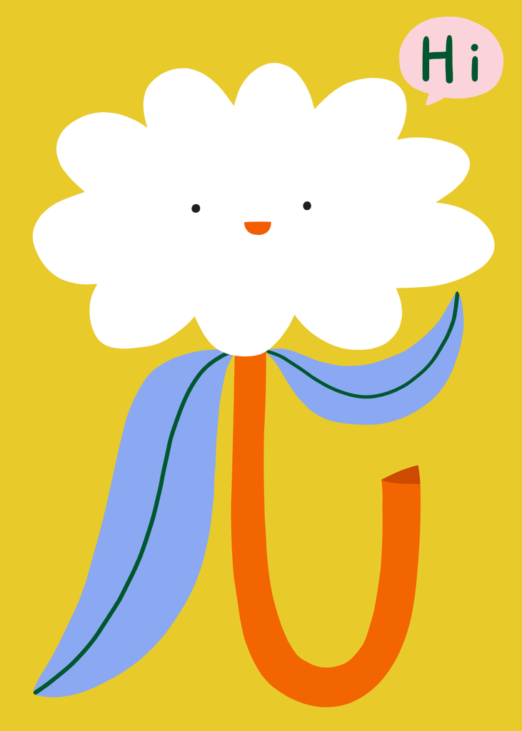 Hi Flower 01 by Paper Collective — The Modern Shop