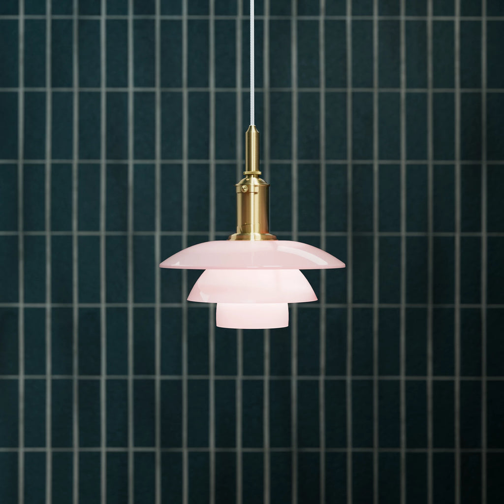 PH 3/3 Pale Rose Pendant by Louis Poulsen — The Modern Shop