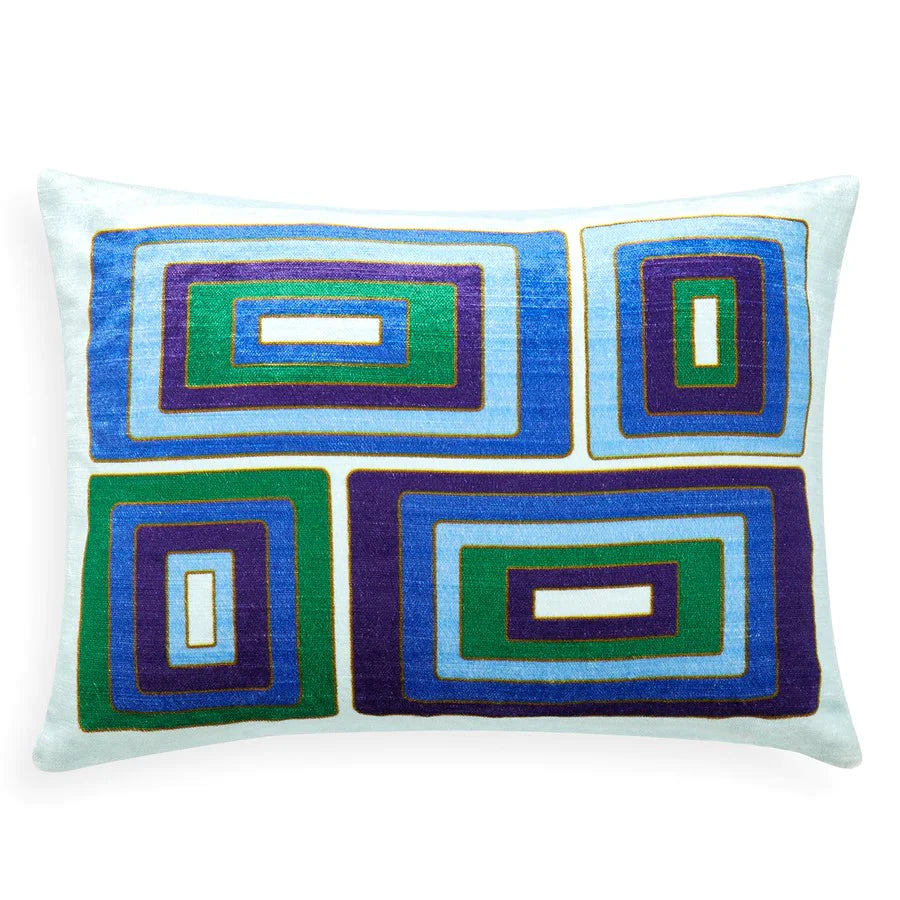 Jonathan Adler Milano Blocks Pillow — The Modern Shop