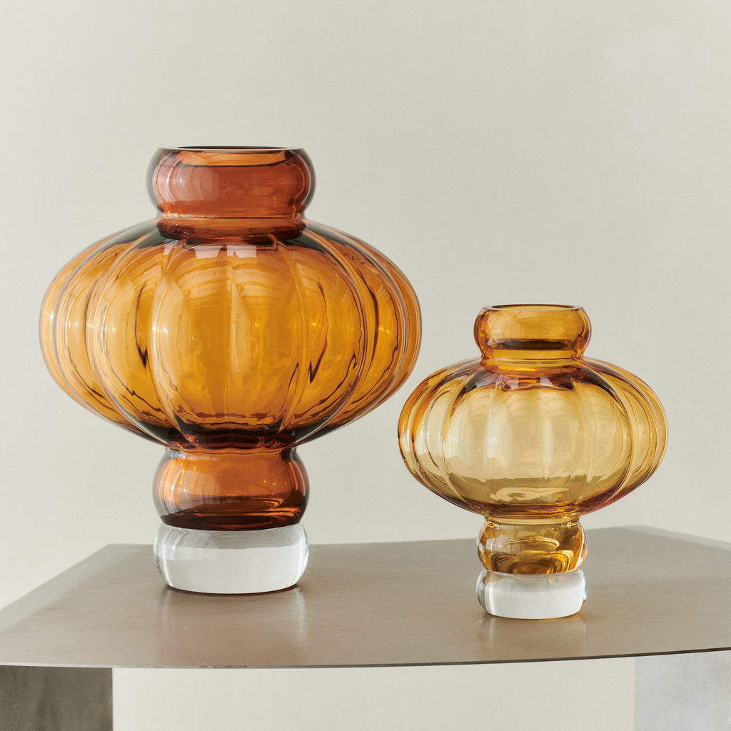 Balloon Vase 02 Amber by Louise-Roe — The Modern Shop