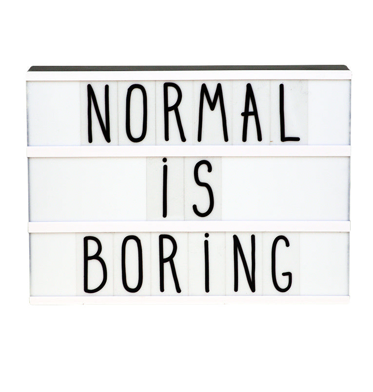 Lightbox Letter Sets by A Little Lovely Company — The Modern Shop