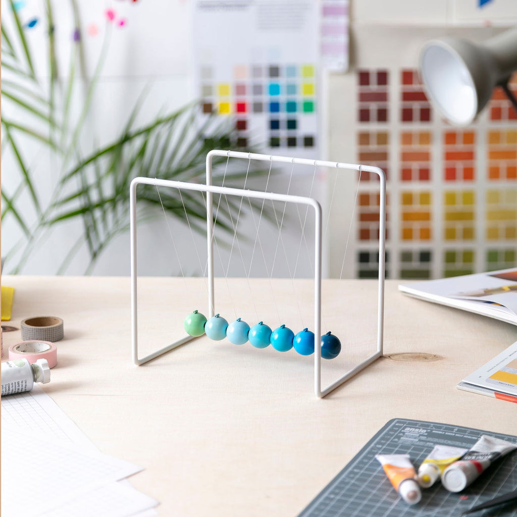 Gradient Newton's Cradle by Block Design — The Modern Shop