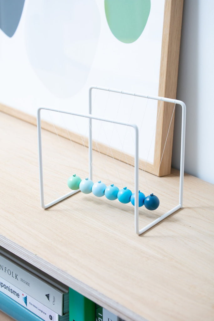 Gradient Newton's Cradle by Block Design — The Modern Shop
