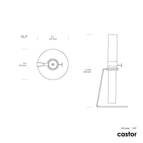 Oil Lamp by Castor (Made in Canada) — The Modern Shop