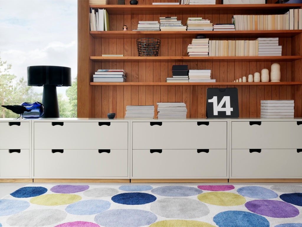 Pebbles Platinum Rug by Asplund — The Modern Shop