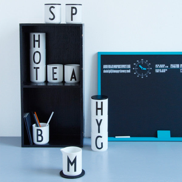 Personal Porcelain Cup (A-Z) by Design Letters — The Modern Shop