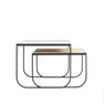 Tati Coffee Table Square - High and Low by Asplund — The Modern Shop