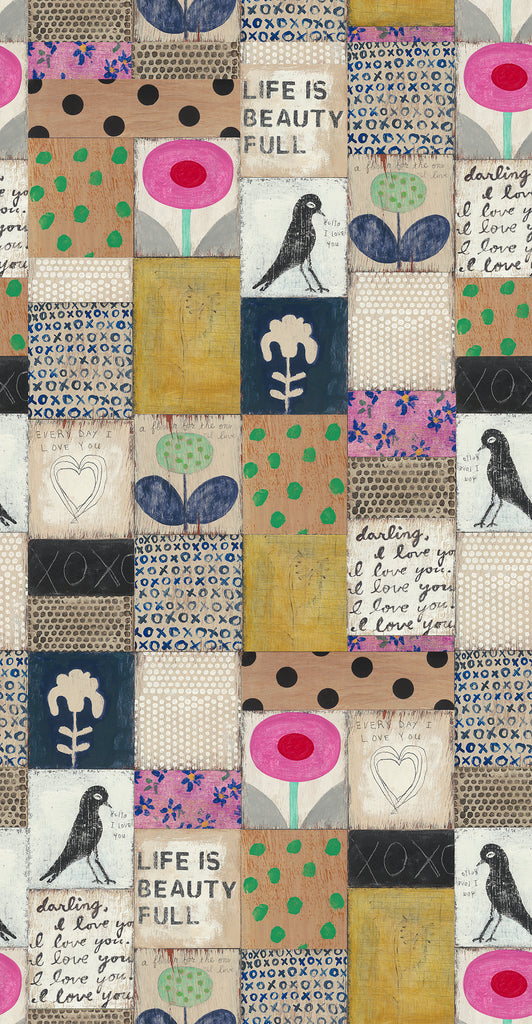 COLLAGE Wallpaper by Mindthegap — The Modern Shop