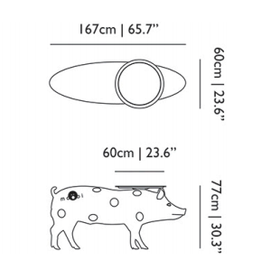 Pig Side Table by Moooi — The Modern Shop