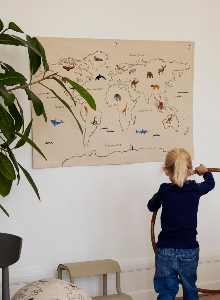 The World Textile Map by Ferm Living — The Modern Shop