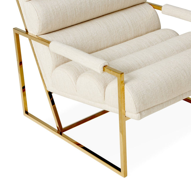 Channeled Goldfinger Lounge Chair by Jonathan Adler — The Modern Shop