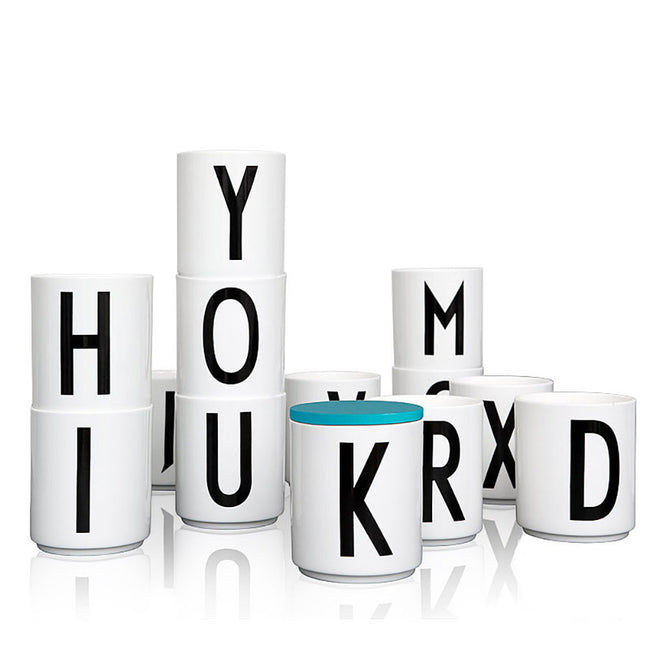 Personal Porcelain Cup (A-Z) by Design Letters — The Modern Shop