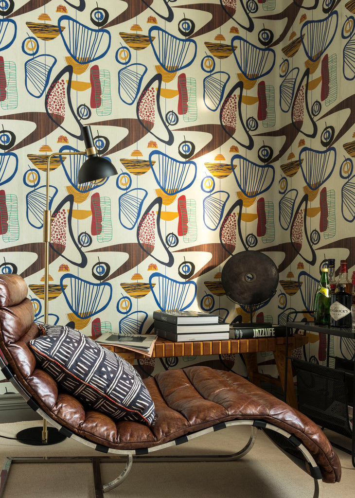 SUSPENDED FORMS Wallpaper by Mindthegap — The Modern Shop