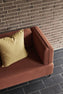 Block Sofa - Maroon by Hübsch — The Modern Shop