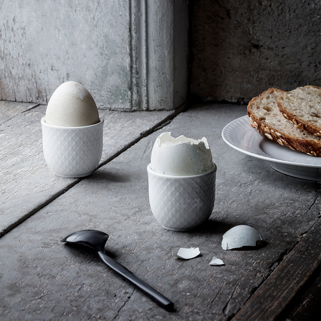 Rhombe Egg Cup by Lyngby Porcelaen — The Modern Shop