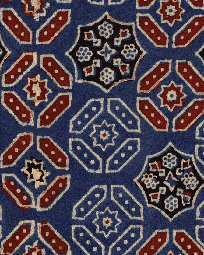 AJRAK Blue Wallpaper by Mindthegap — The Modern Shop